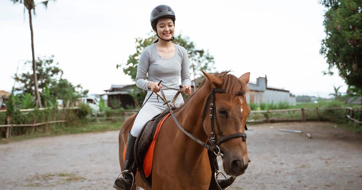 Komplet guide: Sådan rider du sikkert på en hest
